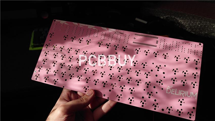 Sakura Pink Keyboard PCB- PCBBUY.COM