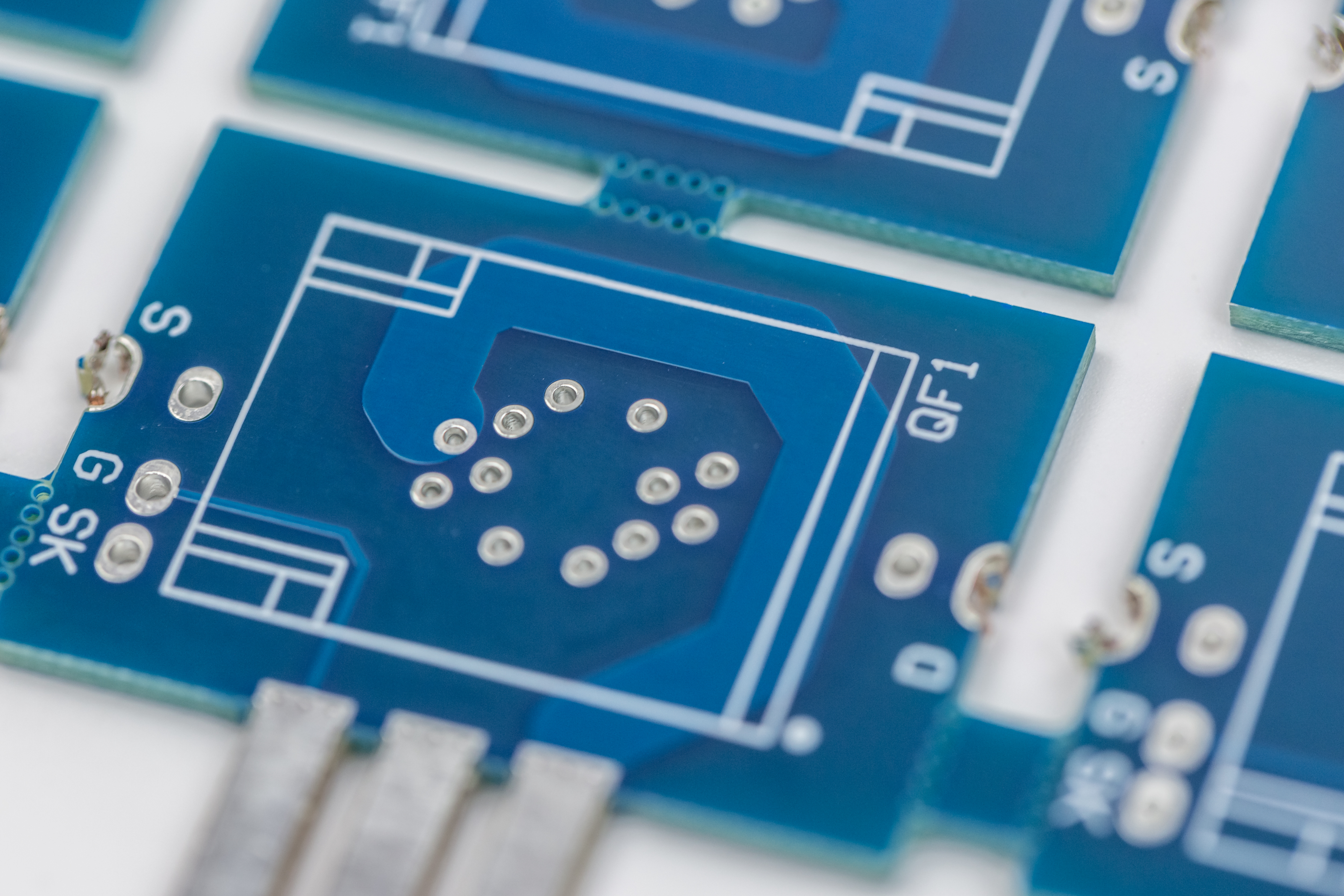 2 sided stamp hole PCB - PCBBUY
